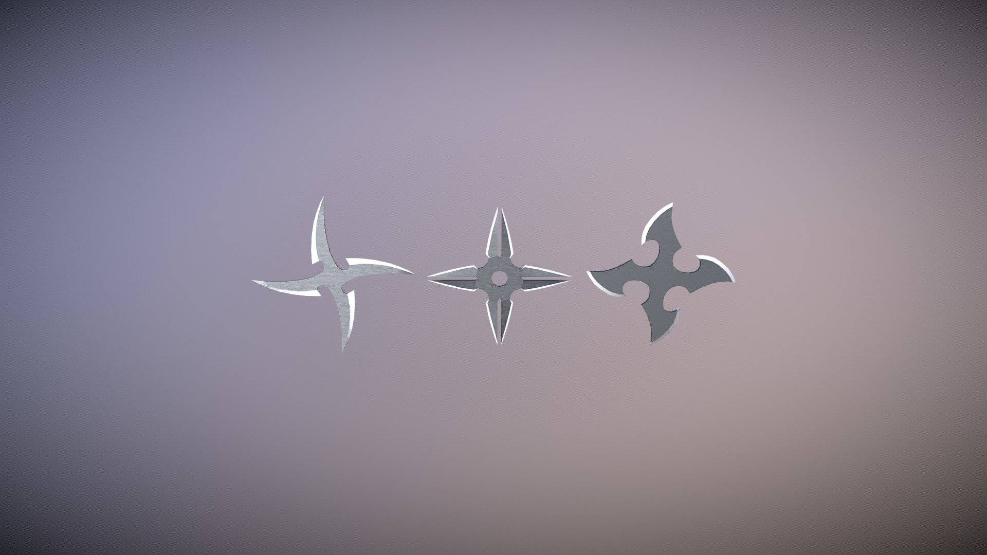 Shuriken Pack - 3D model by dreamlordsdigital [4ecdc7a] - Sketchfab