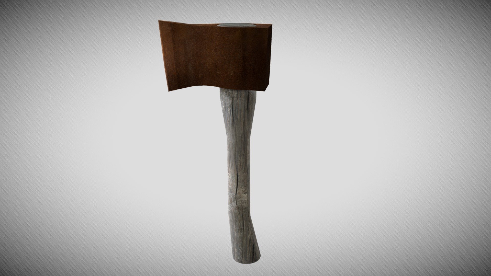Rusty Axe - 3D model by Dawnbringer (@THEDAWNBRINGERX) [4ece707 ...
