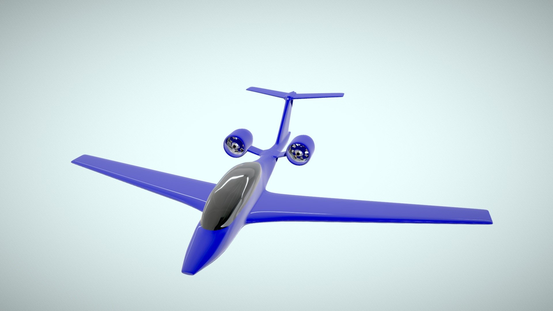 EX-2 Blue Bird - Download Free 3D model by ramieous [4ece7e2] - Sketchfab