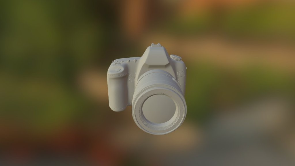 佳能5D+ Mark II - 3D model by FacFox (@michaeledi) [4ed0087] - Sketchfab
