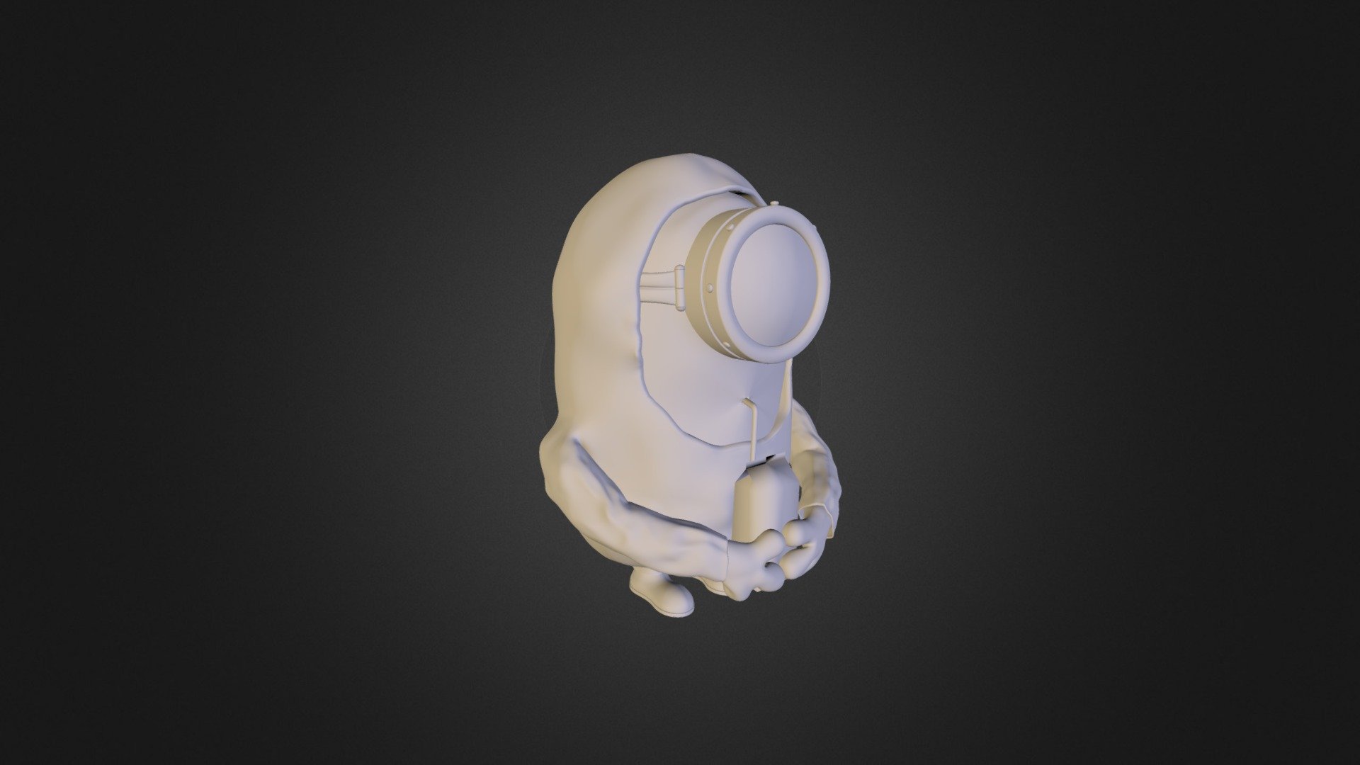 Cow Minion.obj - 3D model by GuilhermeGomes [4ed0c6a] - Sketchfab