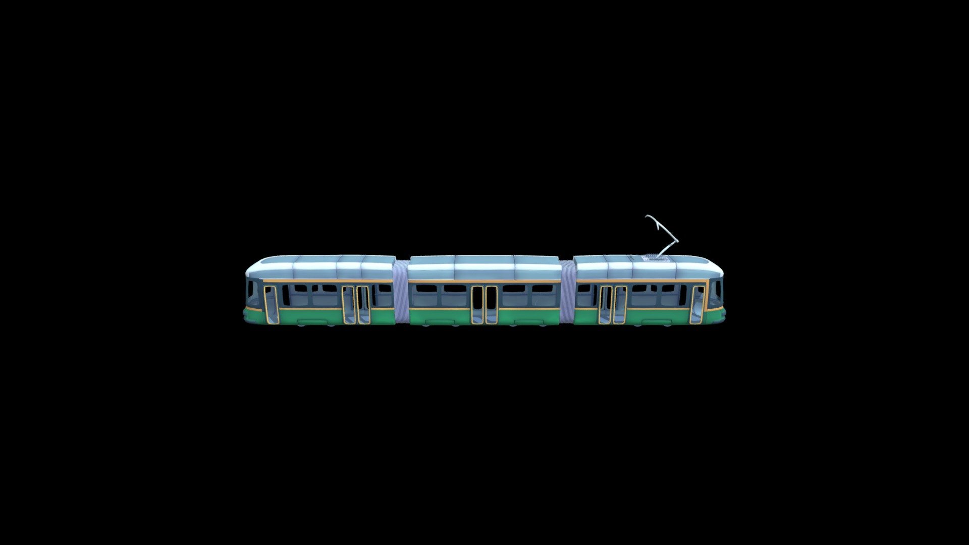 Tram - 3D model by norde_S [4ed1d58] - Sketchfab