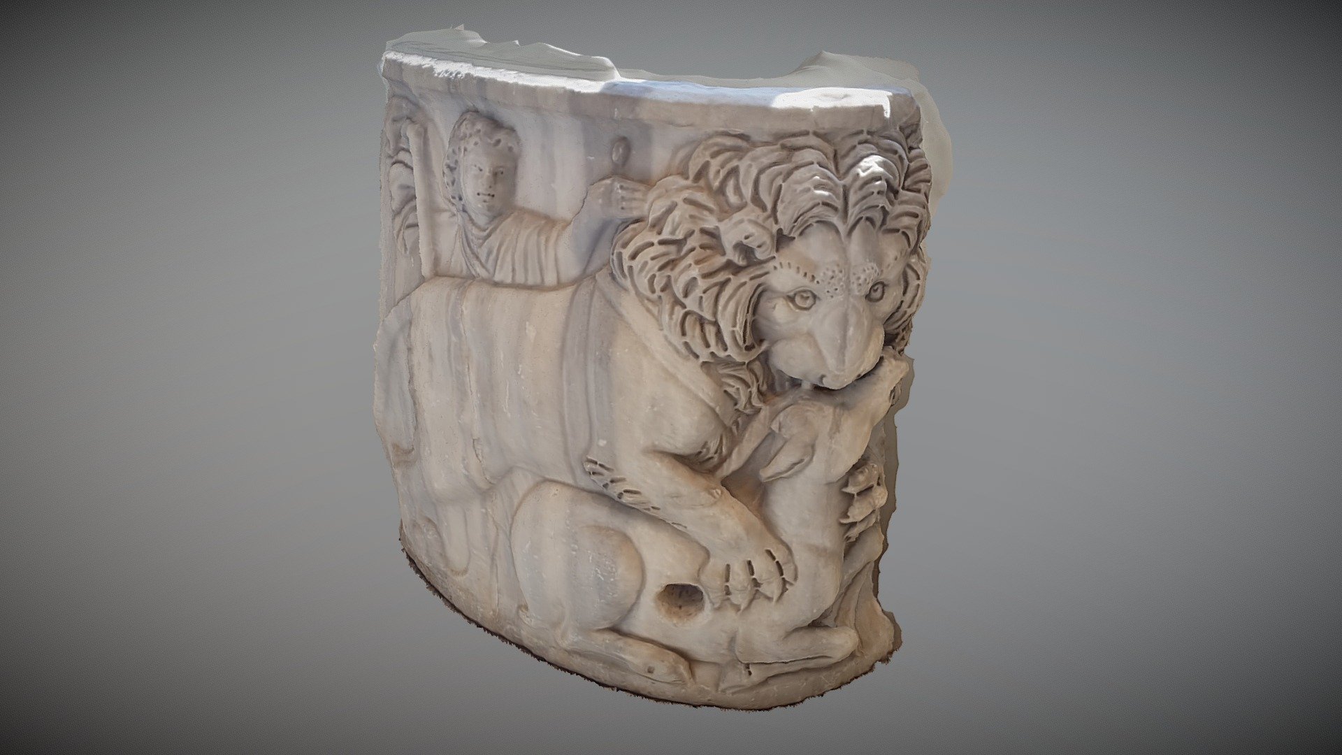 Lion Relief sculpture - The MET - 3D model by ShacharWeis [4ed264b ...