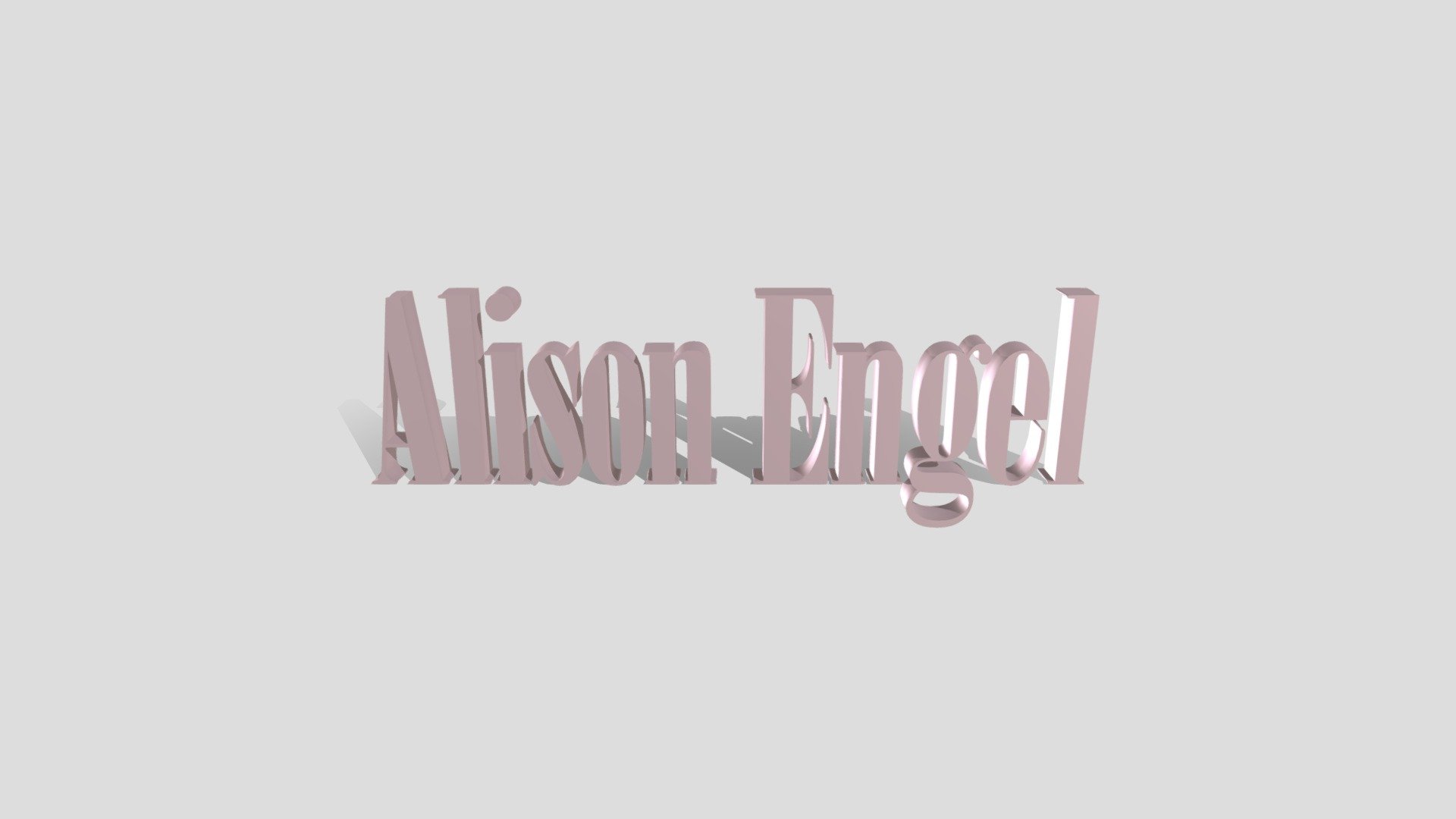 Alison_Engel_0036202487_signature - 3D model by alison-engel (@ali ...