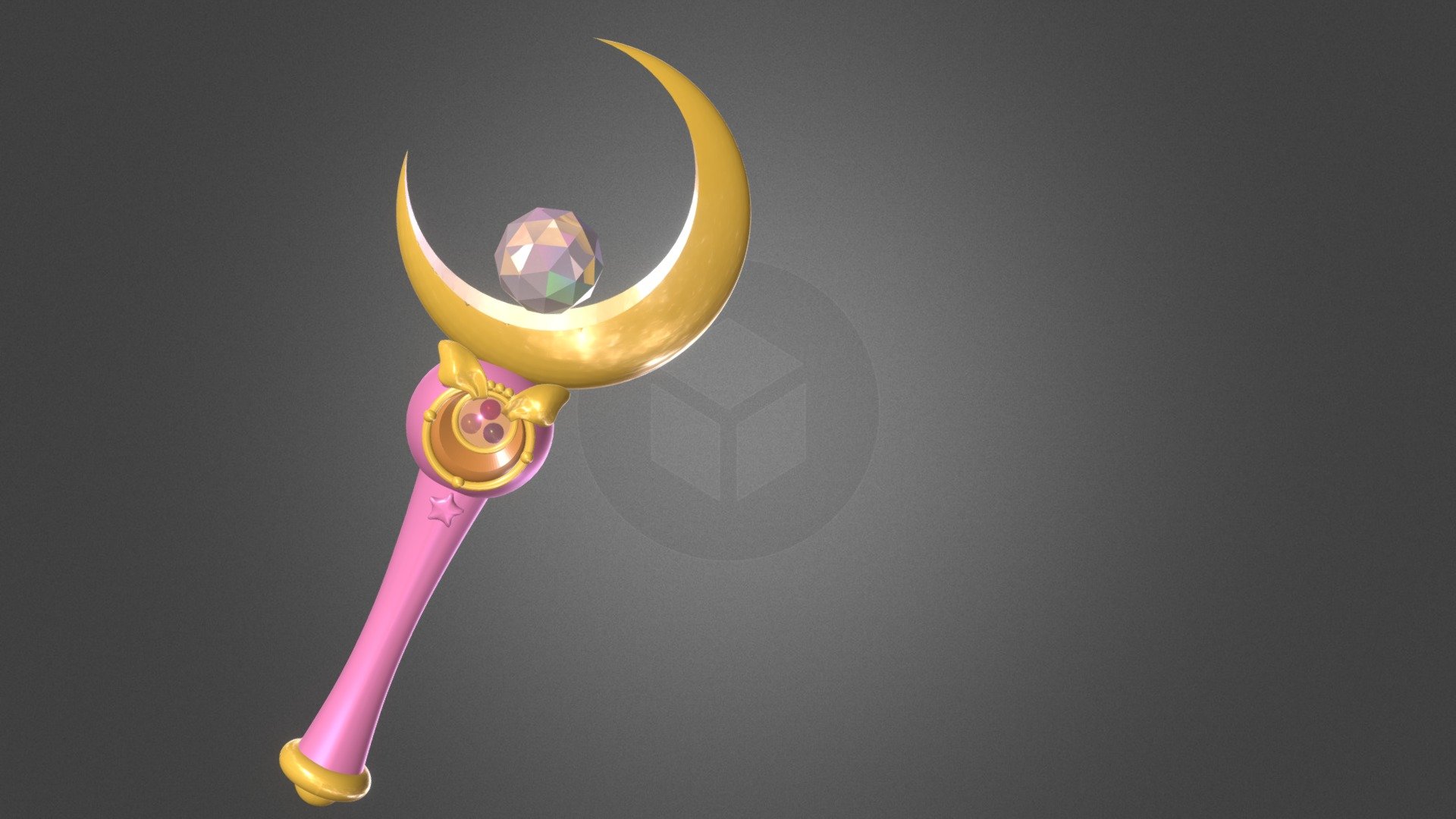 Moonstick - Download Free 3D model by Sailor_koala (@travka) [4ed3b06 ...