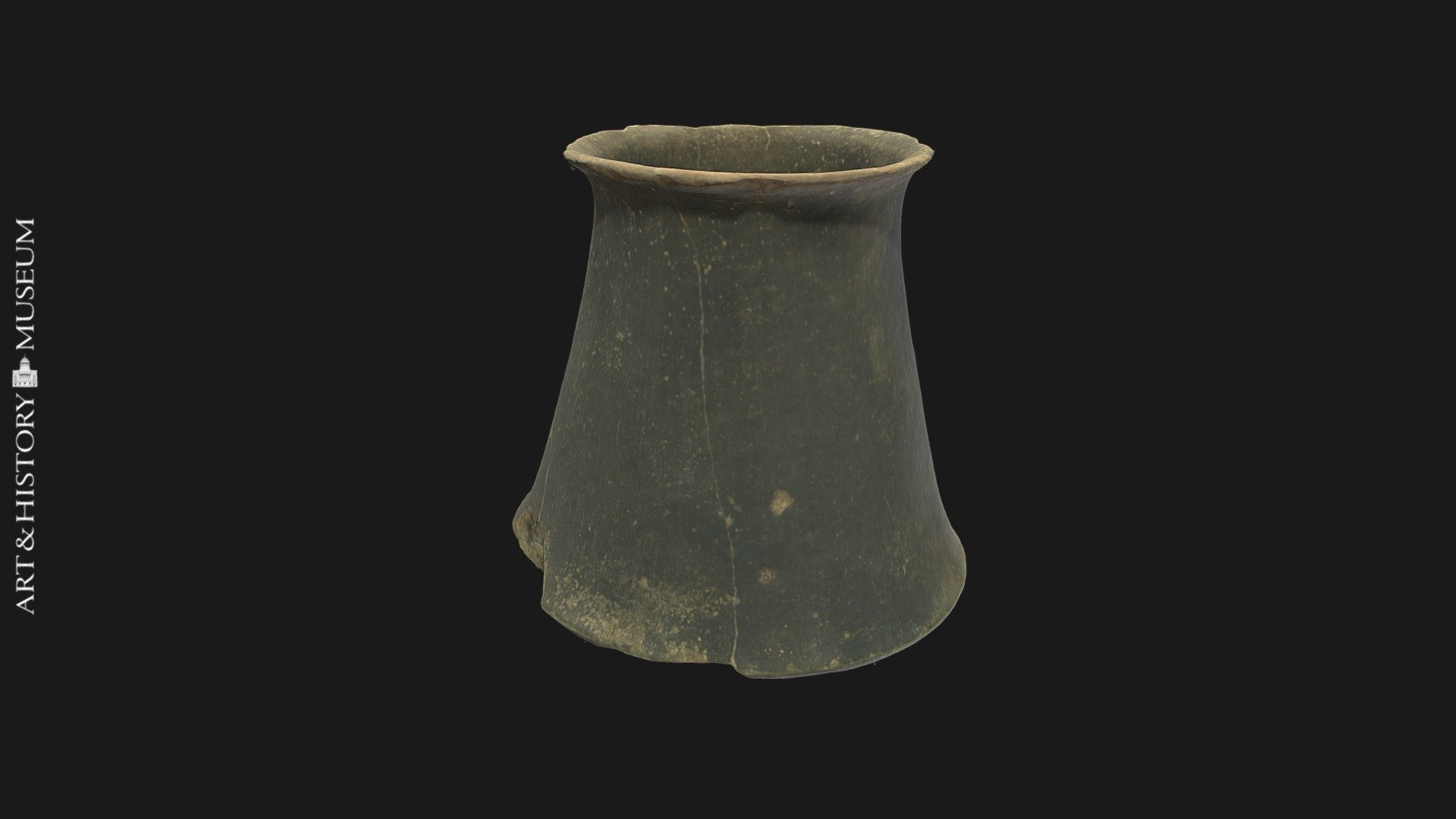 Carinated vase with flaring rim - PG.2000.1364 - Download Free 3D model ...