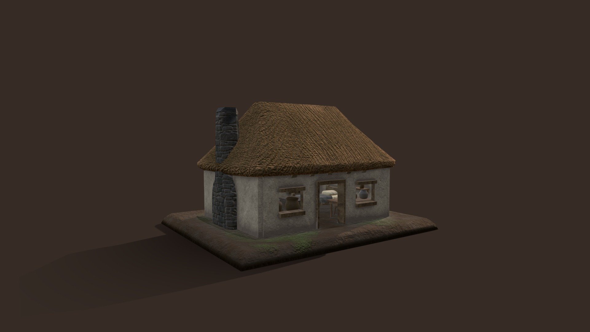 Peasant House - 3D model by NZP3D (@NatPlatt) [4ed3c77] - Sketchfab
