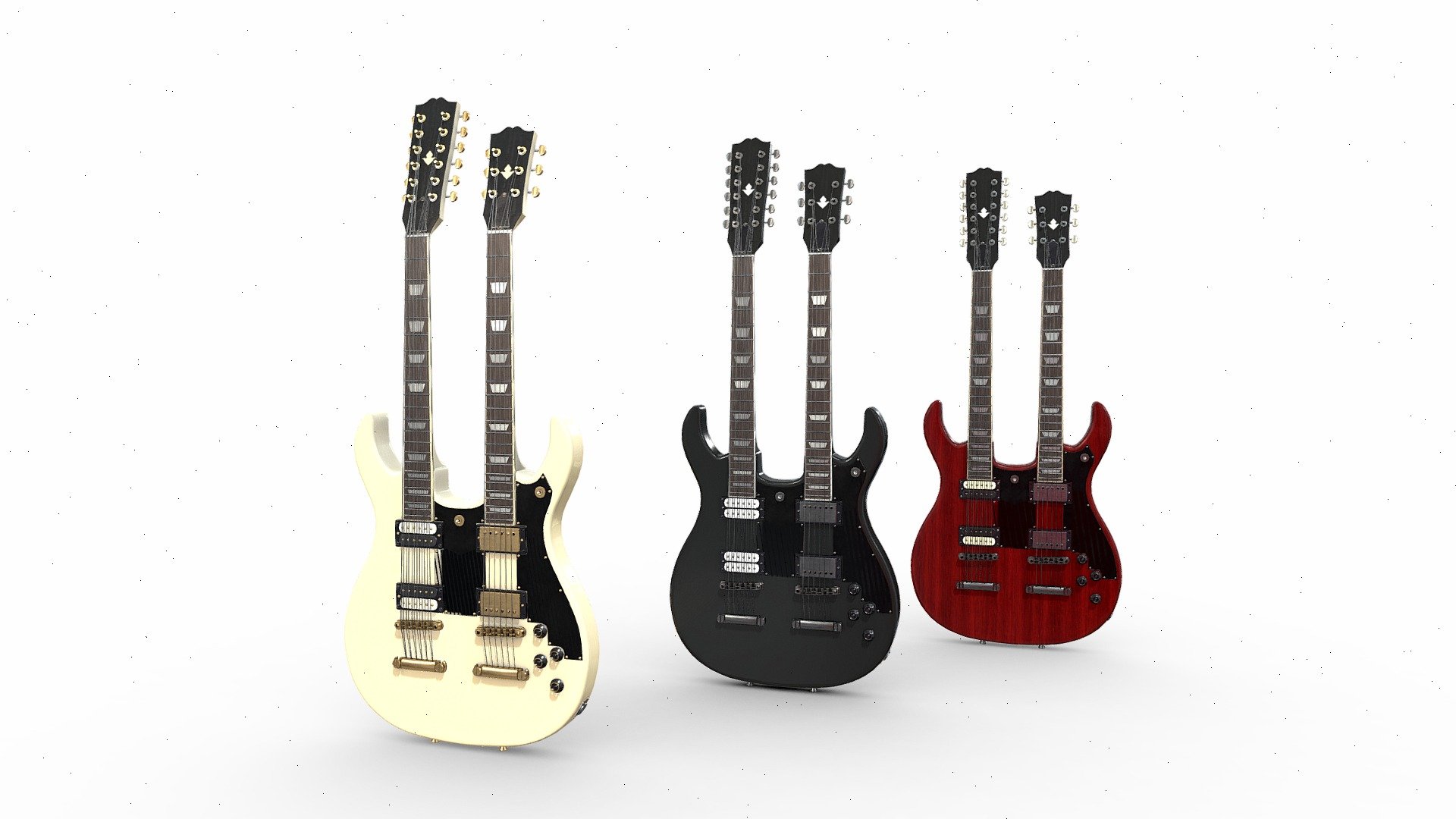 Electric Guitar Part 7 - 3D model by red-polygon [4ed3fc4] - Sketchfab