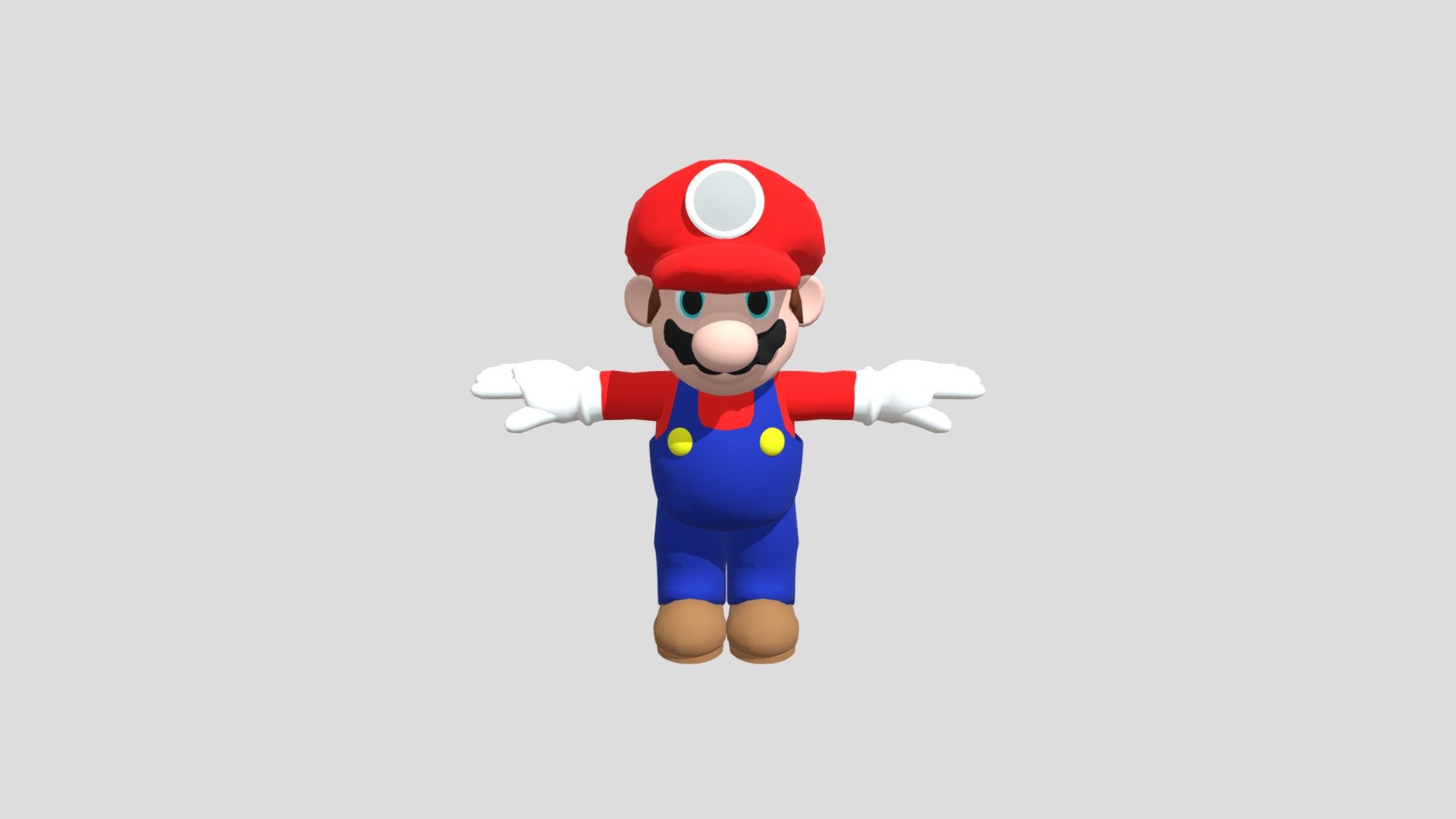Mario - 3D model by alfie1 [4ed71ec] - Sketchfab