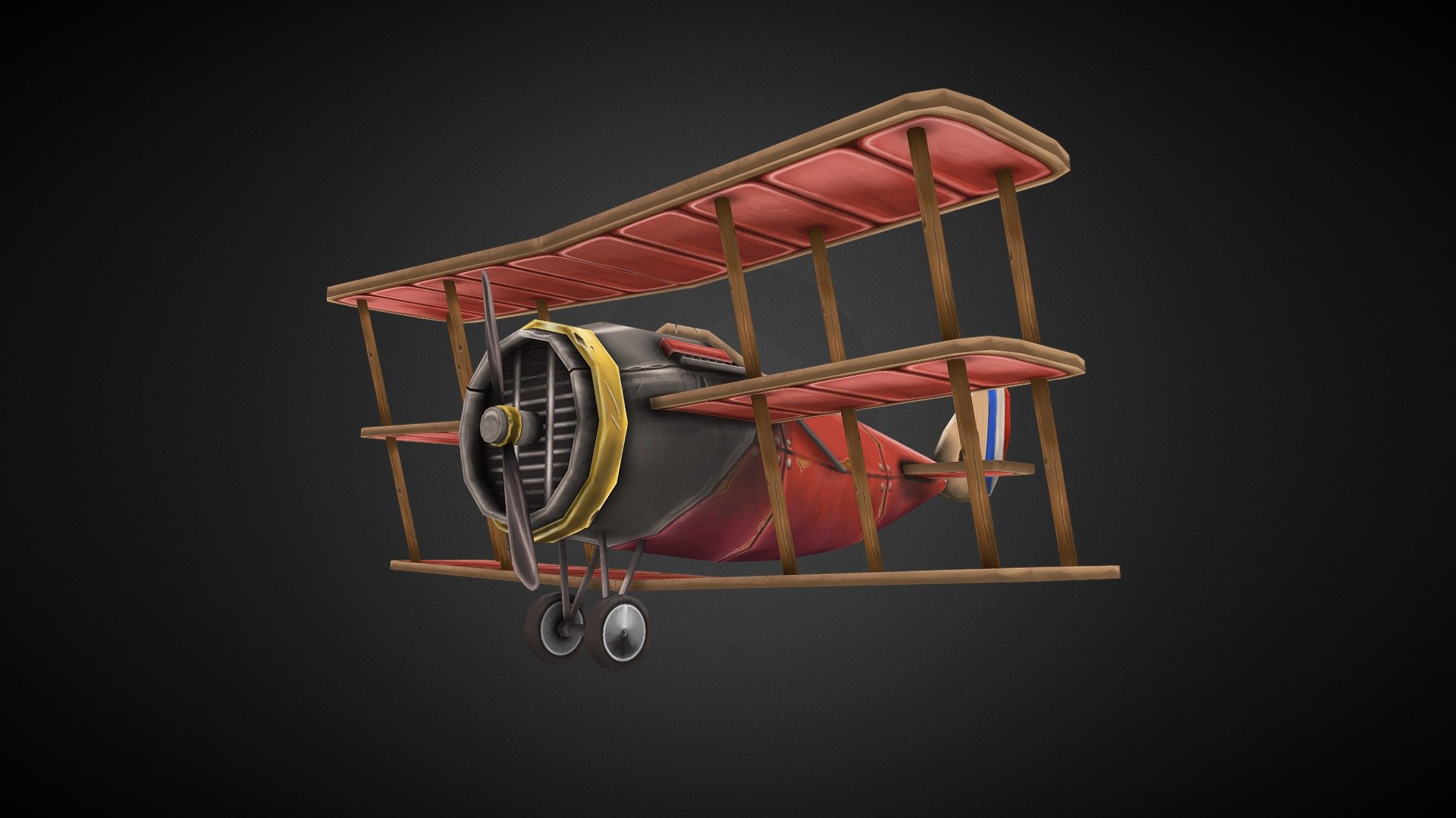 Stylized Plane - 3D model by Yasmine Janssens (@yasmine_janssens ...