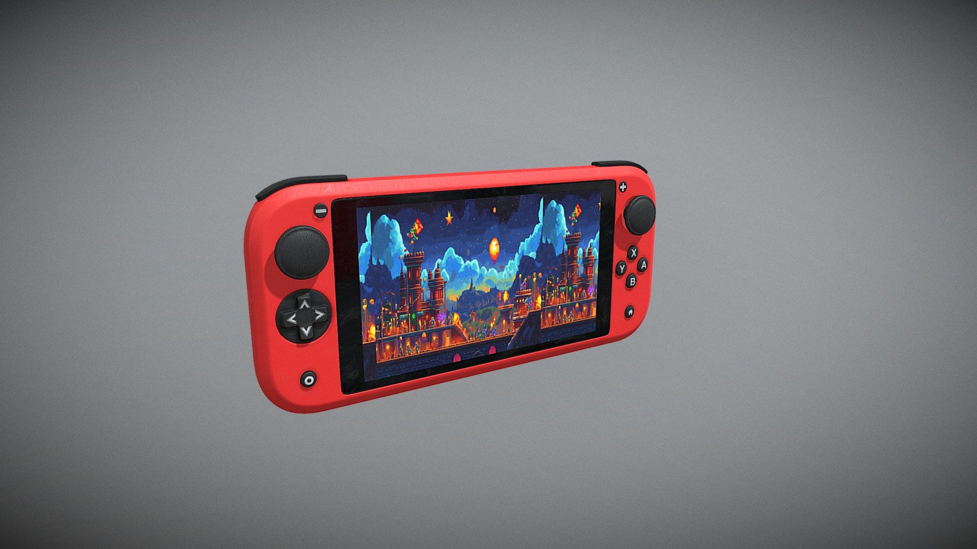 Handheld Game Console - 3D model by Toss90 [4eddebf] - Sketchfab