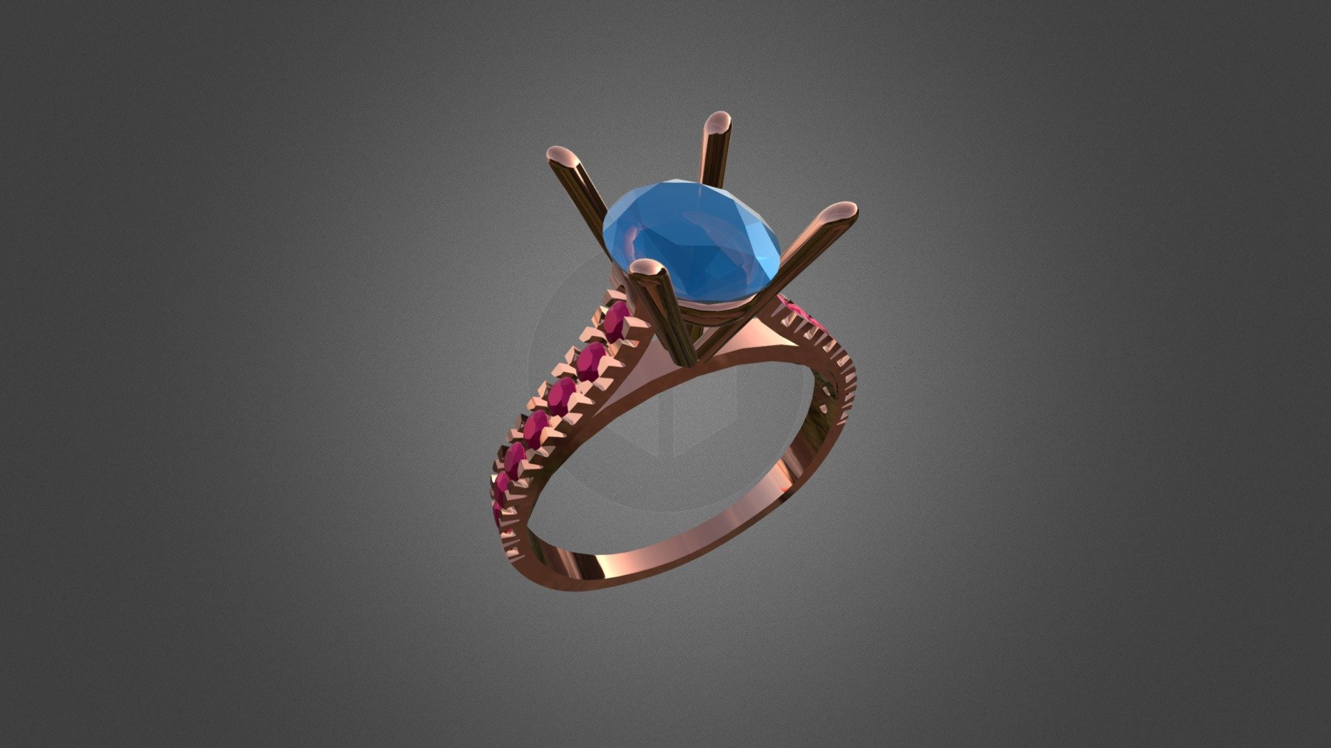 3D RING - 3D model by DEZYN3D Systems (@dezyn3dsystems) [4ede548 ...