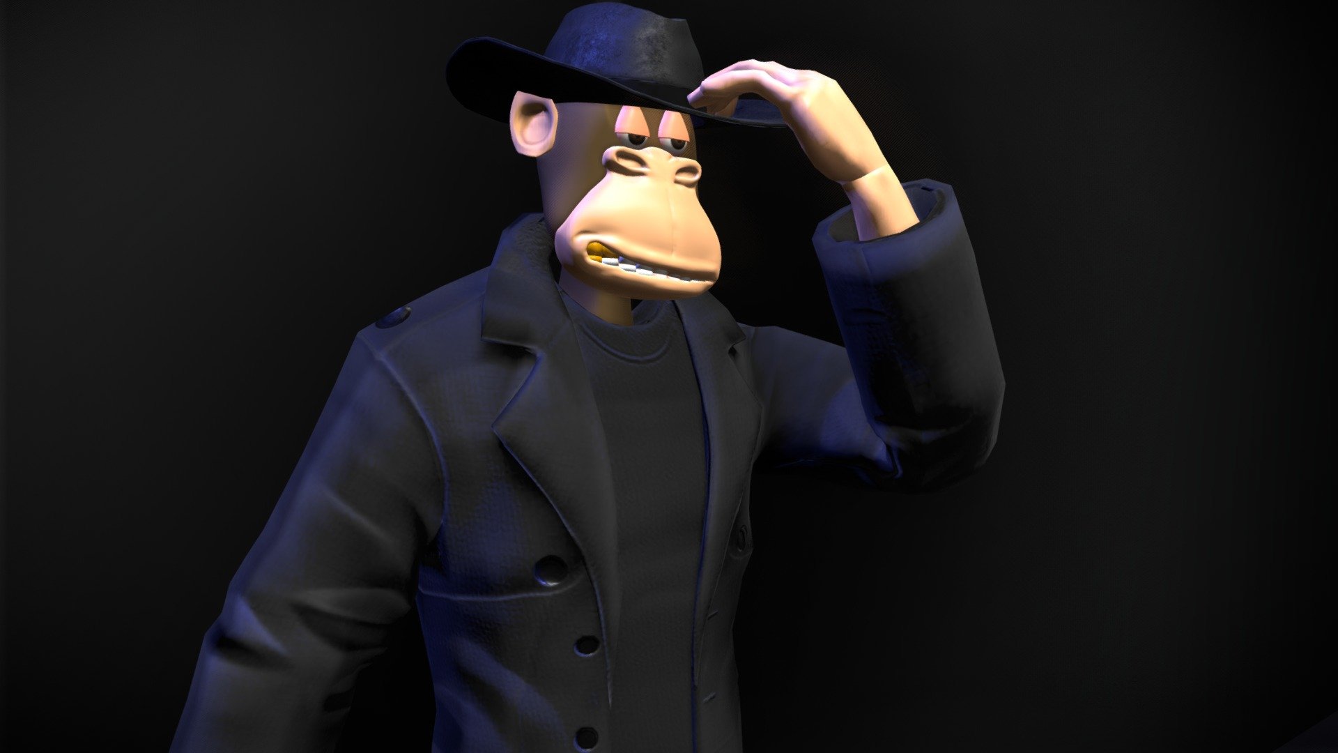 Monkey Base Model Nft (NFT Ape) - 3D model by RoxGame [4edfaa9] - Sketchfab