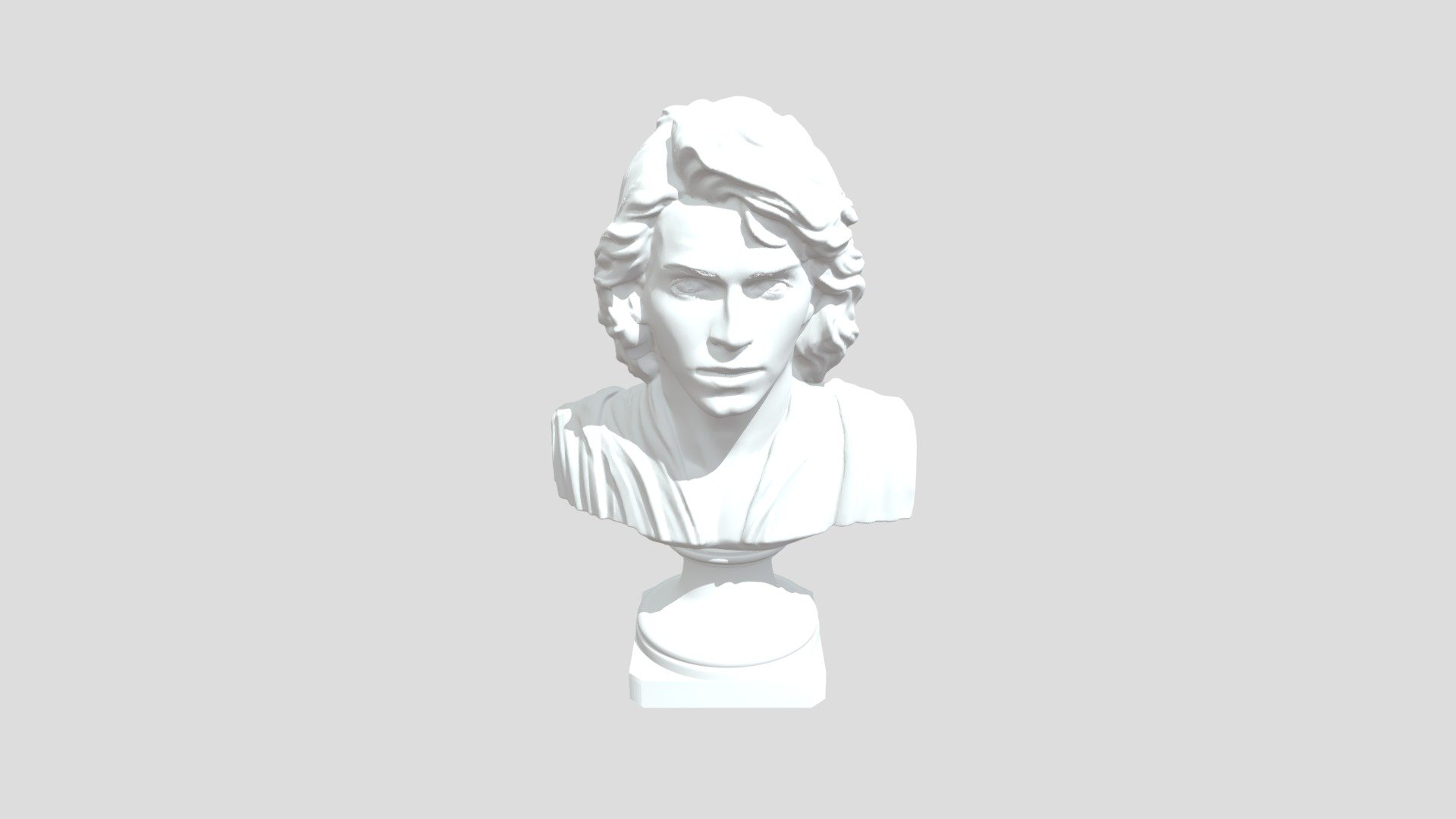 Anakin Skywalker Bust Star Wars - 3D model by chamlibelgallery [4ee067f ...