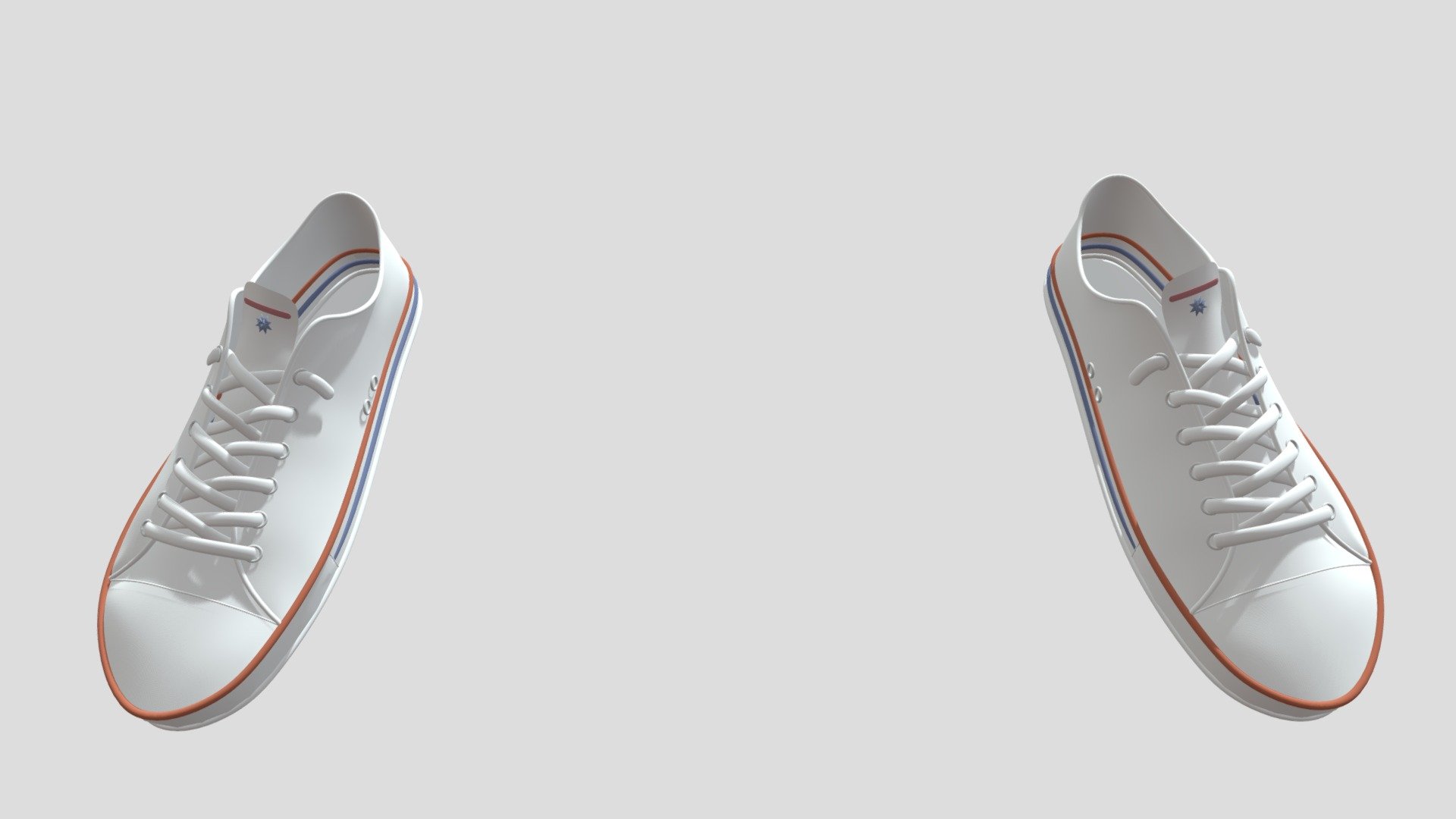 White converse shoes - Download Free 3D model by Jermy88 [4ee63ba ...