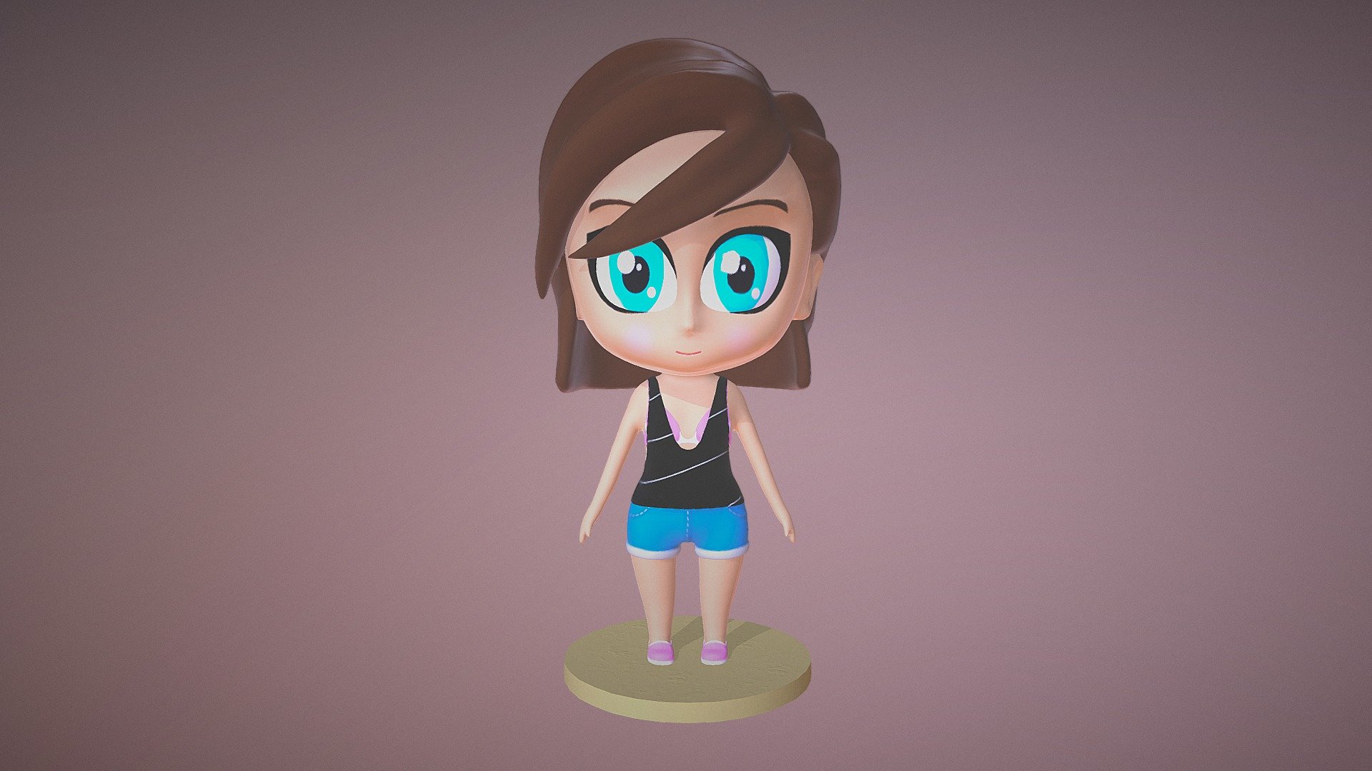 Chibi character - 3D model by Jnyrr5 [4ee7c22] - Sketchfab