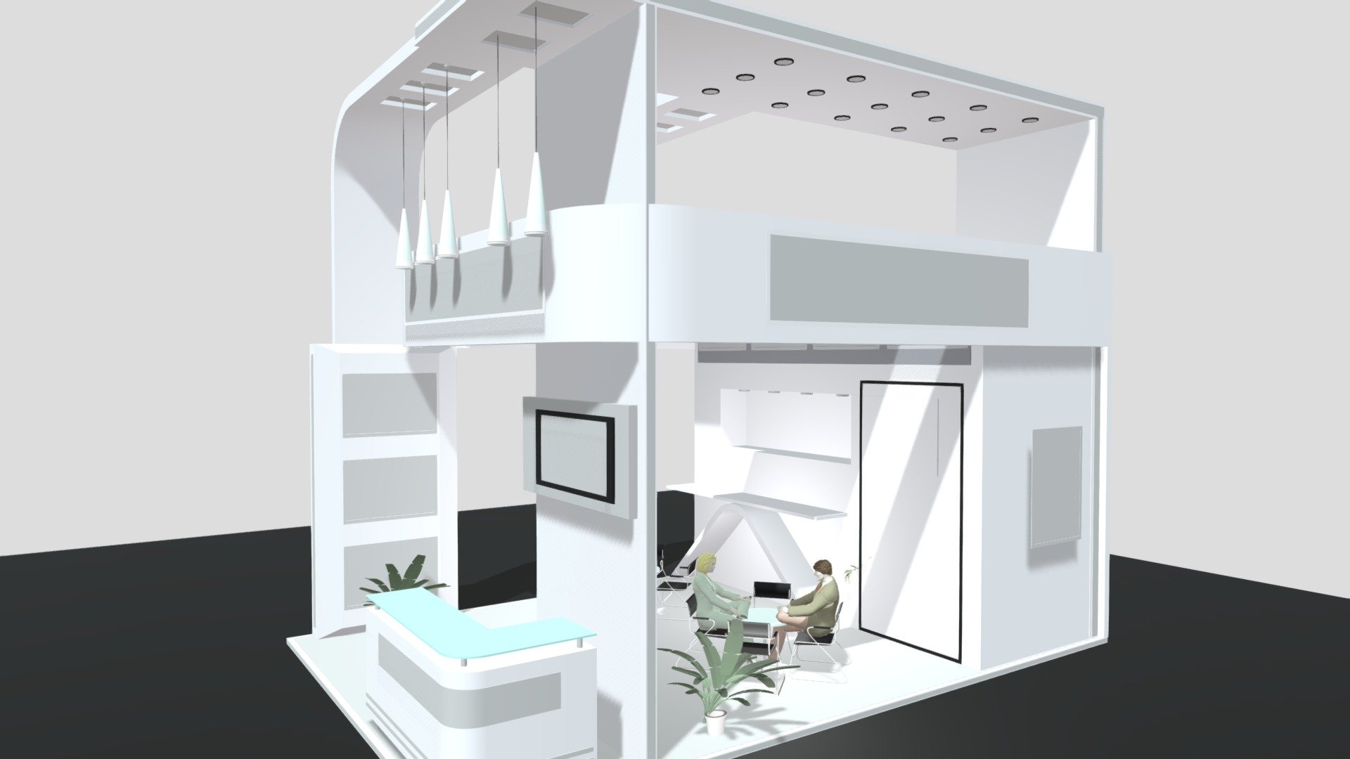 Stall - Download Free 3D model by Jewel (@enterstudio) [4ee8e77 ...
