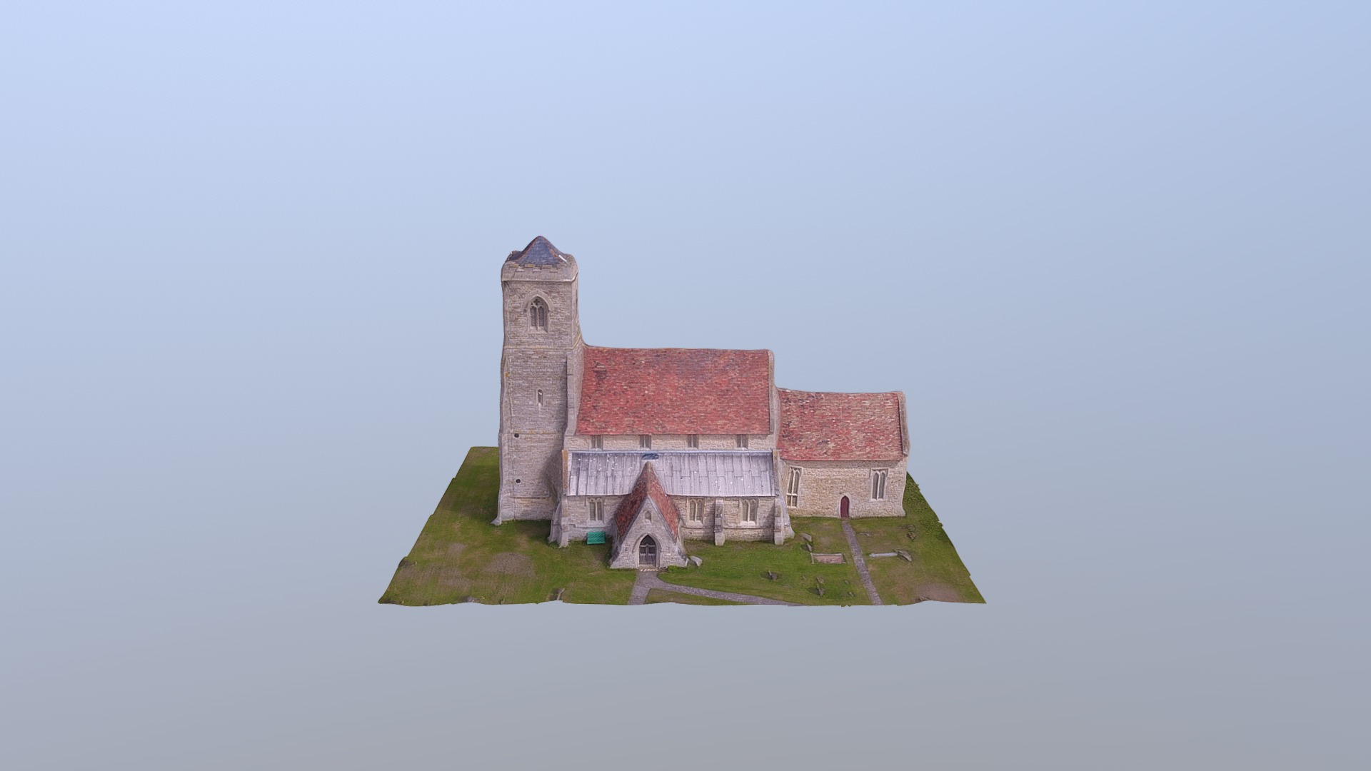 Church - 3D model by rexgibson [4eeb1b1] - Sketchfab