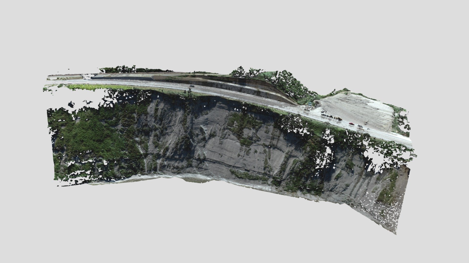 Raupunga Bluff Resilience - 26 November 2021 - 3D model by WSP ...