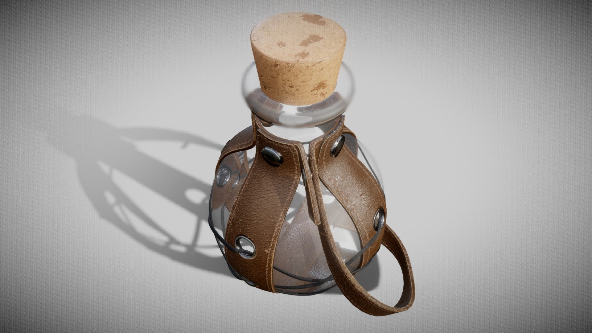 Realistic Potion Flask - 3D model by Jarvin Eslao (@vruize.eslao ...