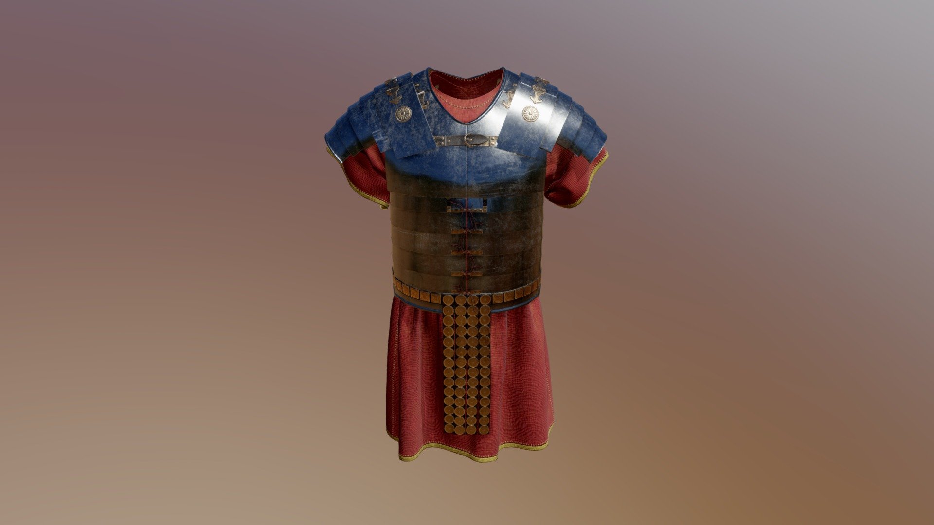 Lorica Segmentata - 3D model by Lurs [4eedc58] - Sketchfab