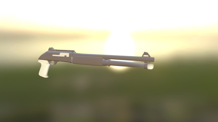 Benelli M4 - Download Free 3D model by Rubén Serrano (@virtuscherry ...
