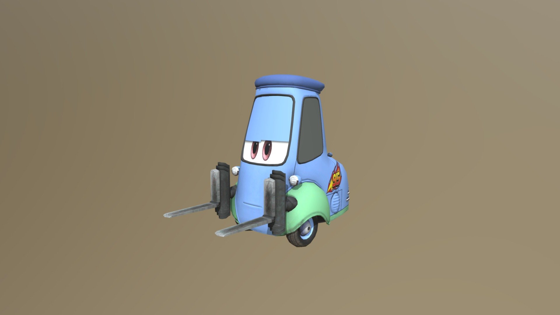 Guido - 3D model by Keith Mike (@wrockmonk635) [4eee710] - Sketchfab