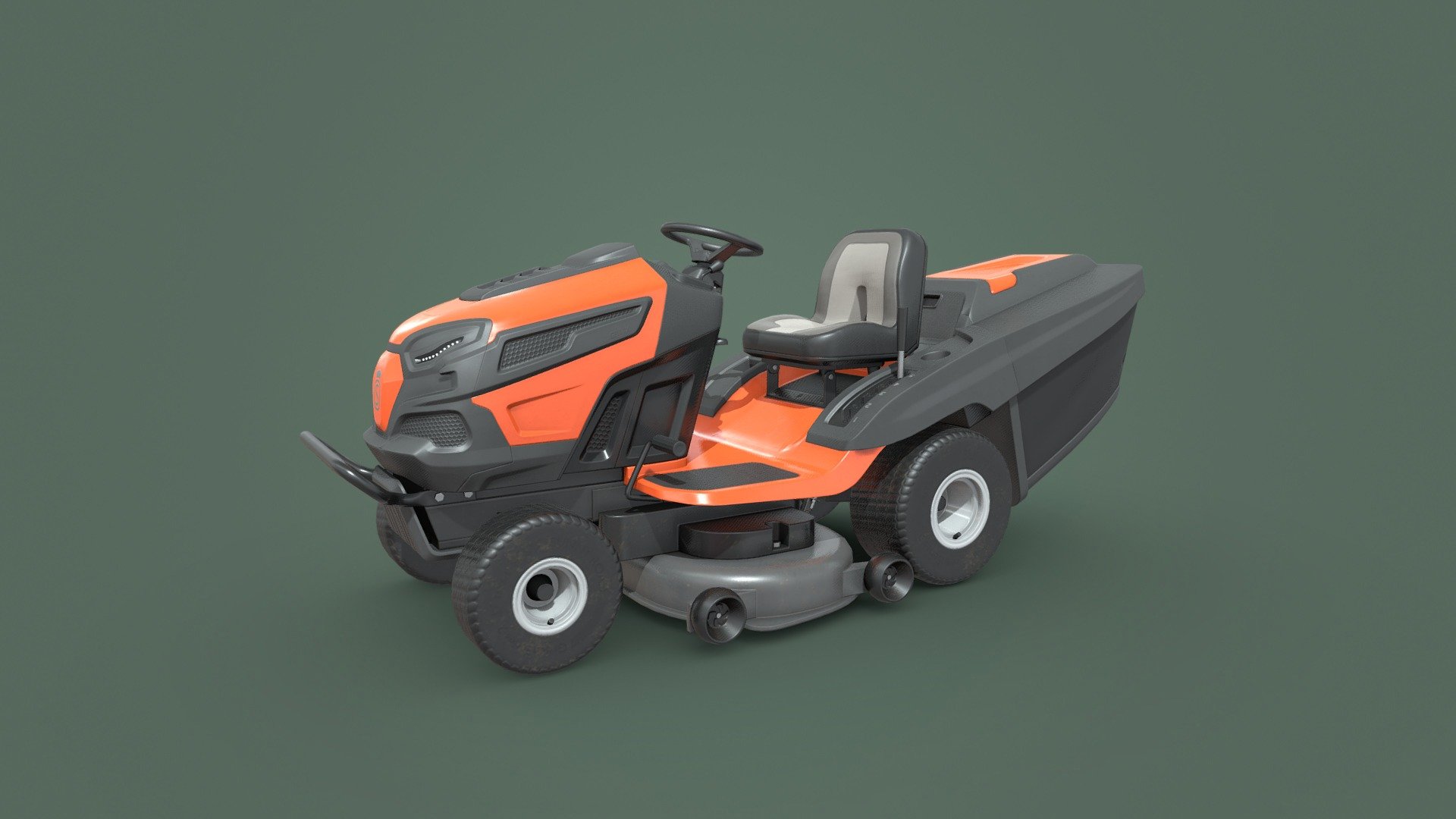 Lawn Tractor - Buy Royalty Free 3D model by Rescue3D Assets (@rescue3d ...
