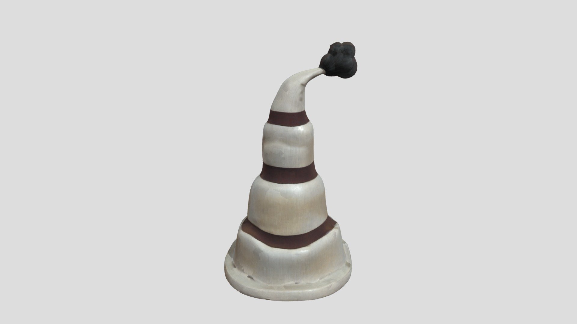 Smoky Hat Tower - Download Free 3D model by rabbtproductions [4eee9ff ...
