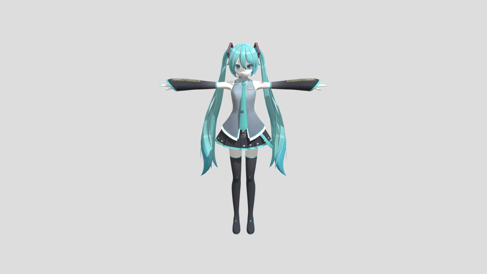 Hatsune-miku - Download Free 3D model by miku anime (@miku.anime ...