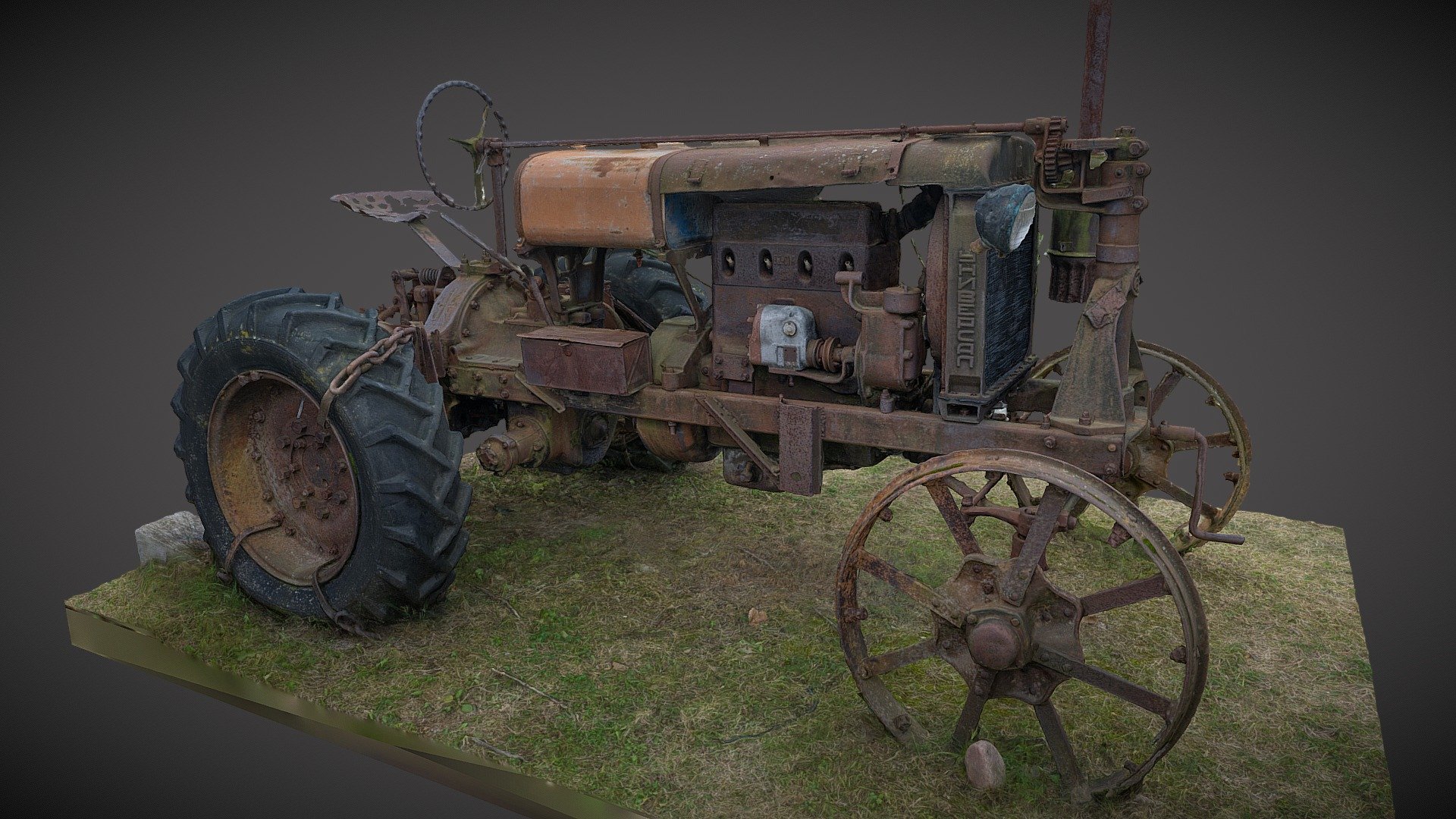 Tractor Universal - 2 - 3D model by Saulius.Zaura [4eefea6] - Sketchfab
