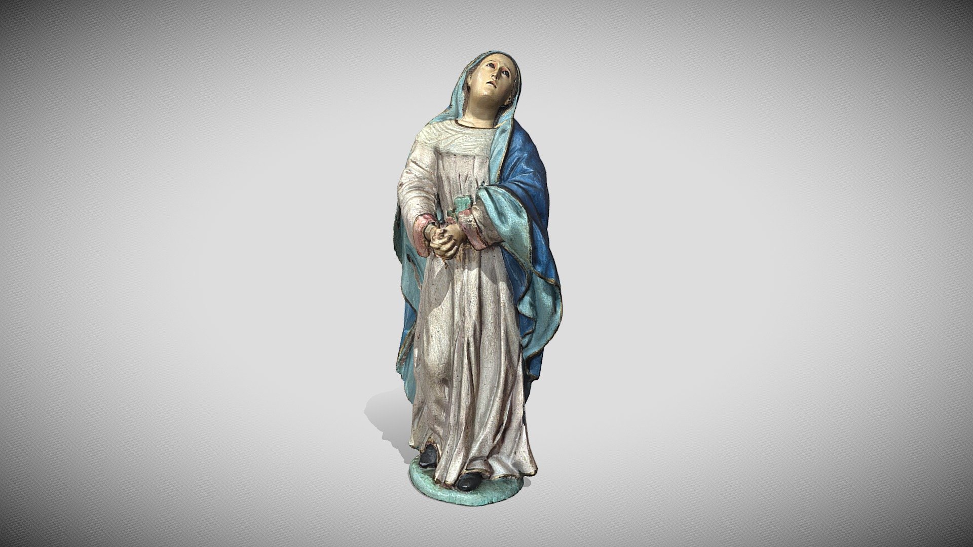 Virgen Maria. MuNa ECUADOR. - 3D model by MUNAECUADOR [4ef0536] - Sketchfab