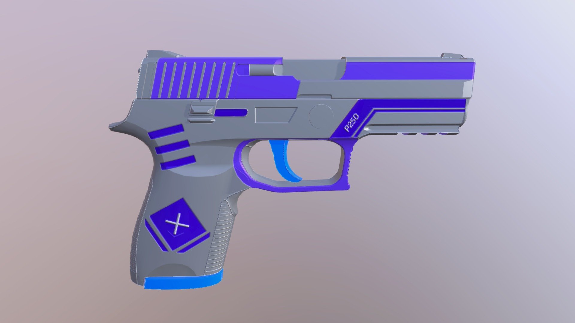 P250 | Strip - 3D model by Static (@nestatic) [4ef19f5] - Sketchfab