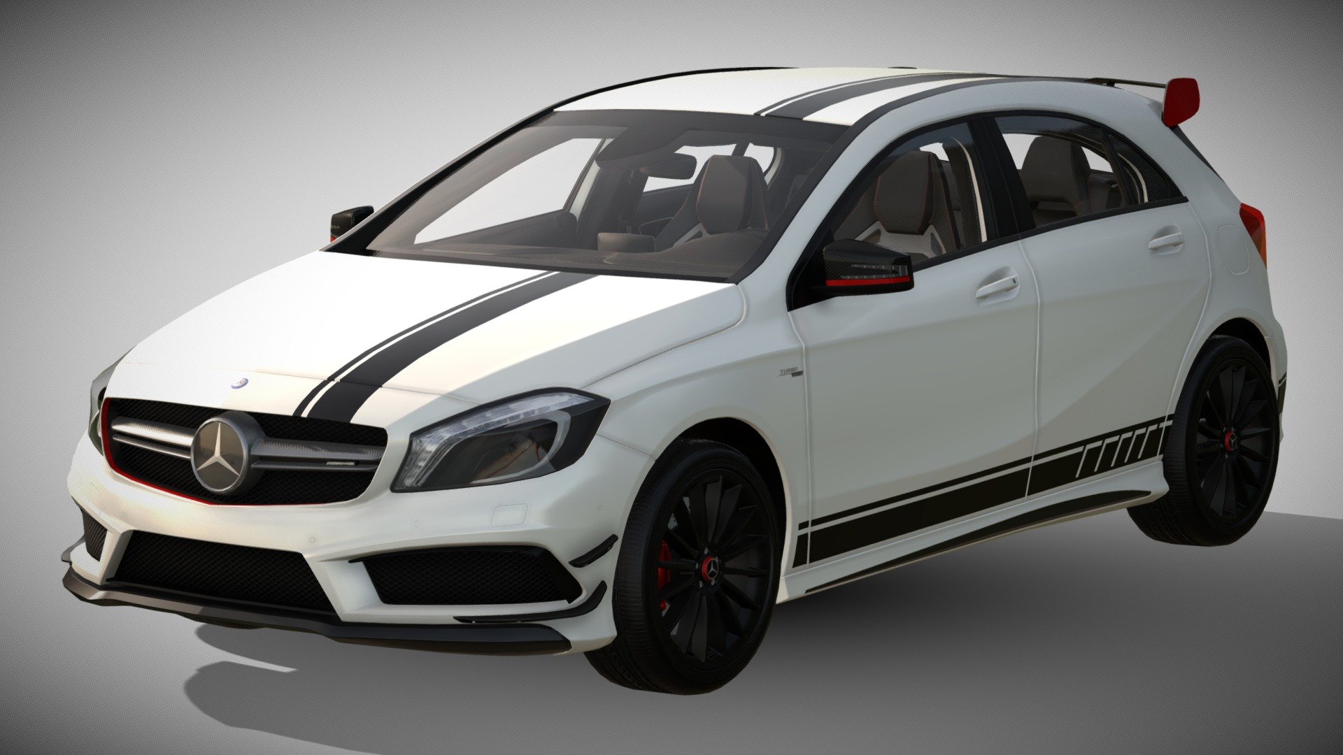 2014 Mercedes-Benz A45 AMG Edition 1 4Matic - Download Free 3D model by ...