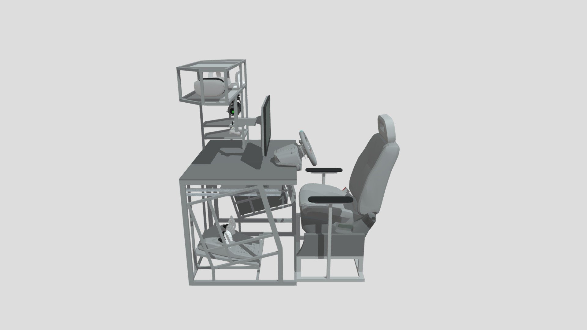 Projeto Cockpit 2 - 3D model by dror [4ef6cb4] - Sketchfab