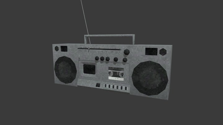 Boombox 3D models - Sketchfab