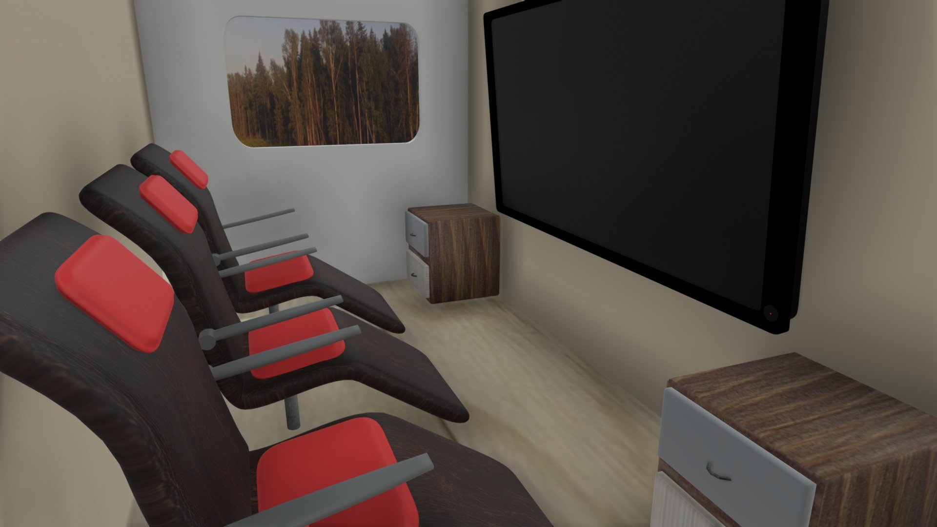 Inside Train Interior - Download Free 3D model by galicinm403 [4ef87b9 ...