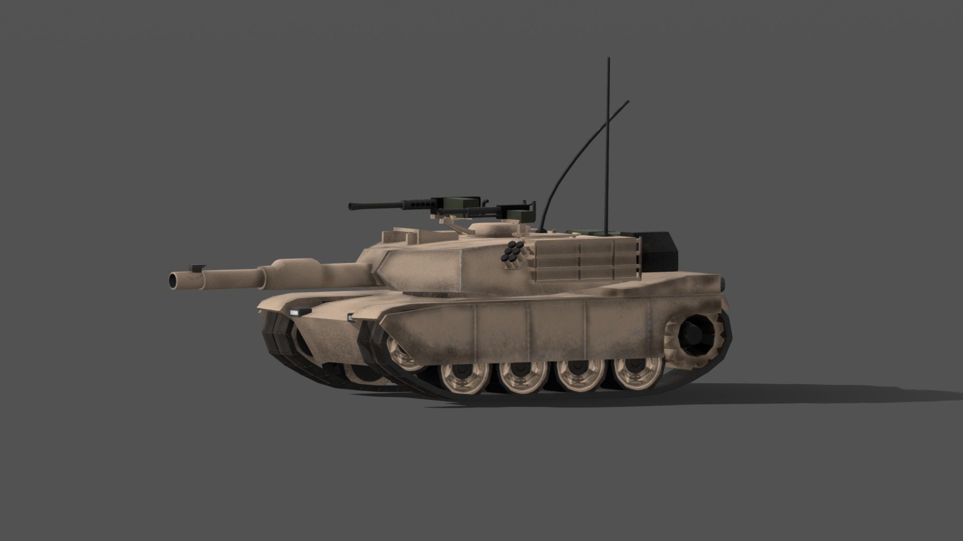 Mini Abrams M1 - 3D model by Nehhe [4efa6d5] - Sketchfab