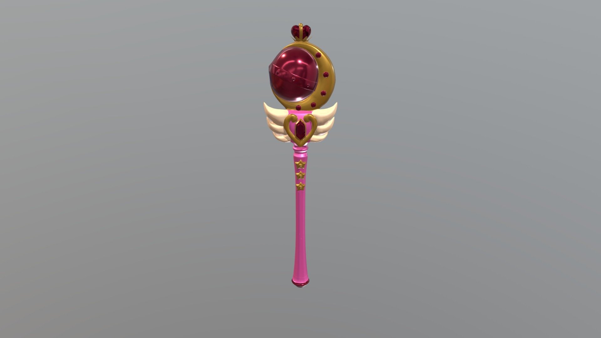 cutie moon rod - Download Free 3D model by lucytorres [4efafd9] - Sketchfab