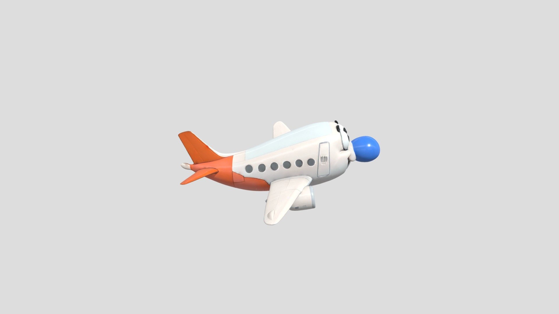 Avión 3d Model - 3D model by Arielix._ [4efc2b8] - Sketchfab