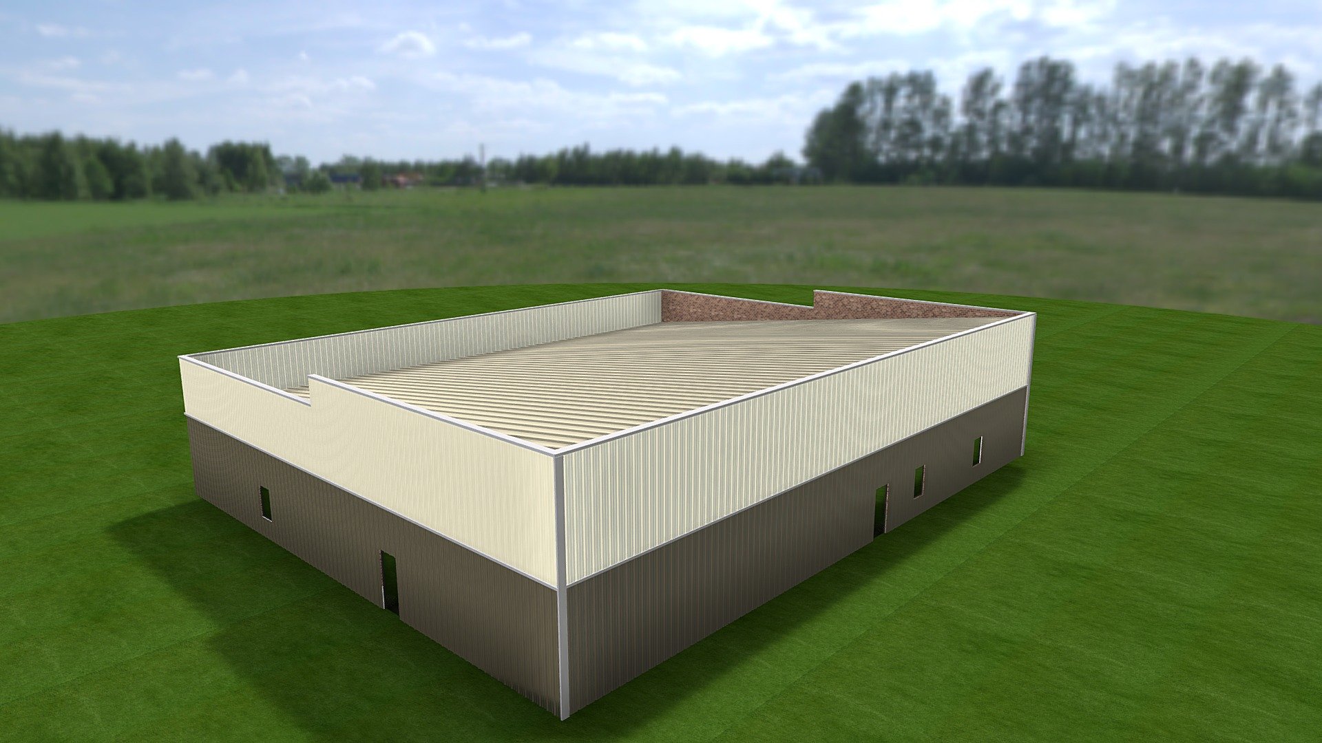 Tim Bell Exterior - 3D model by Render3DQuick [4efcc0a] - Sketchfab