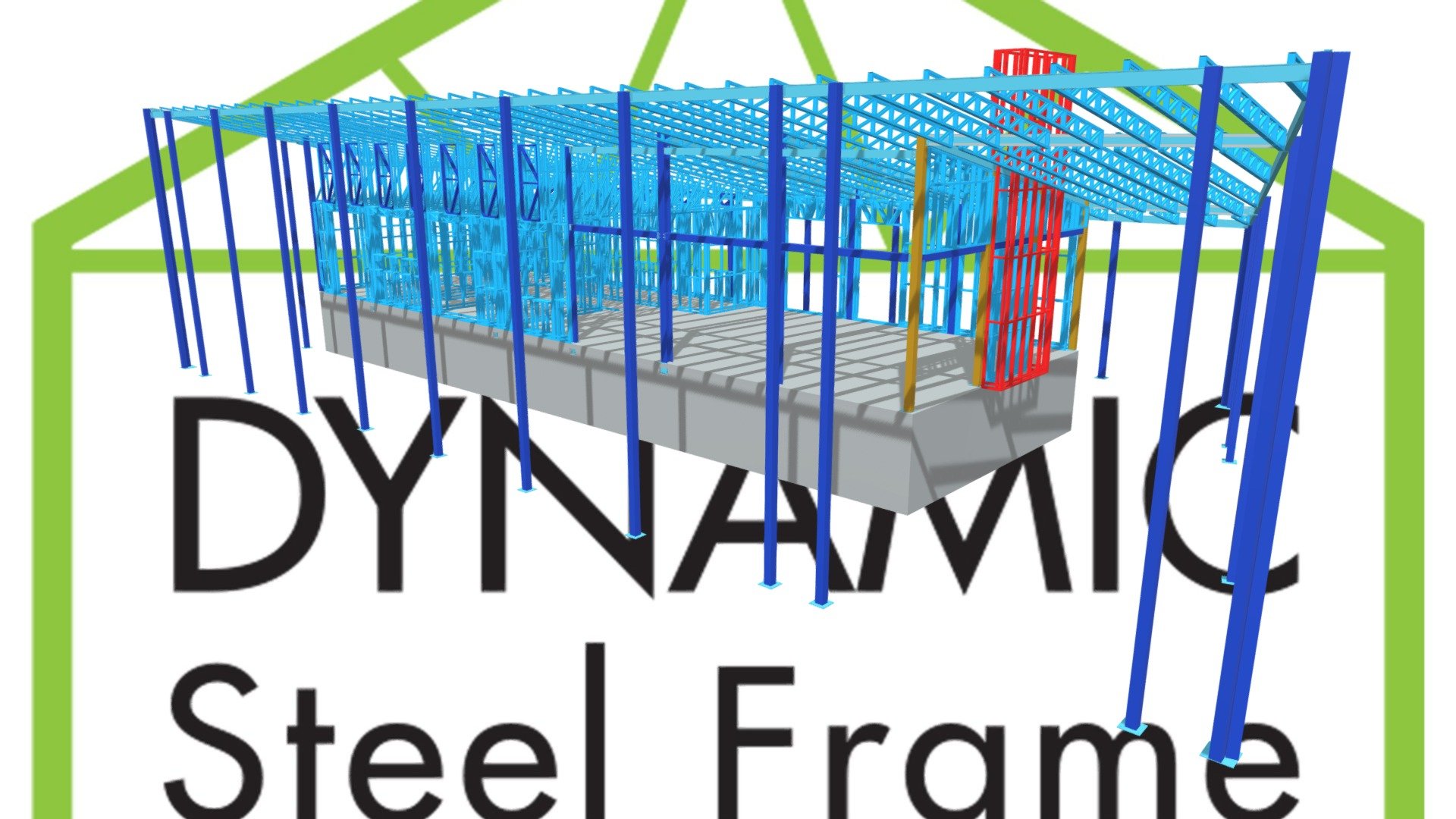 HOUSE 4 - 3D model by Dynamic Steel Frame (@DynamicSteelFrame-Detailing ...