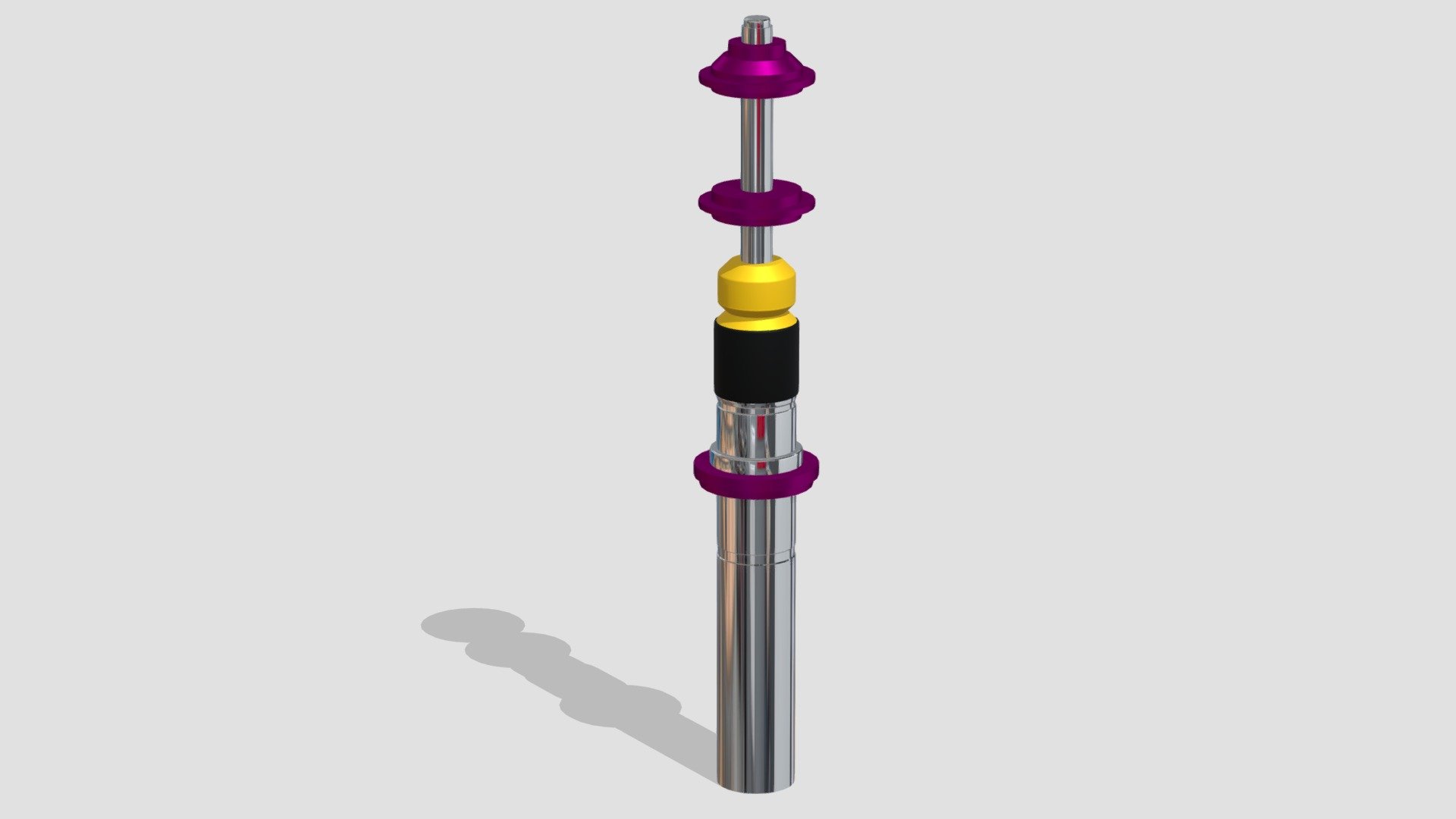 K&W Coilover - 3D model by Joseph Issa (@jissa823) [4efea73] - Sketchfab