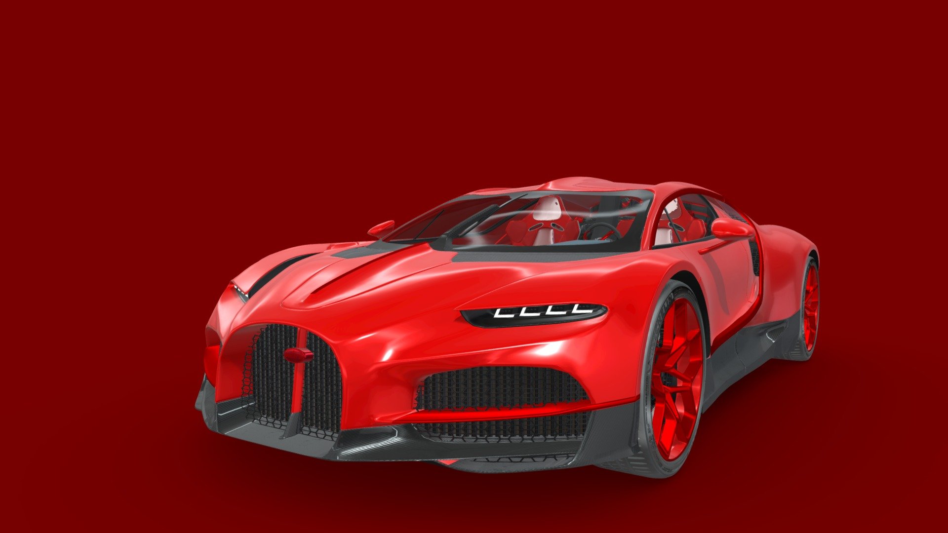 Bugatti Tourbillon - Download Free 3D model by Blender Studio™ (@Blend ...