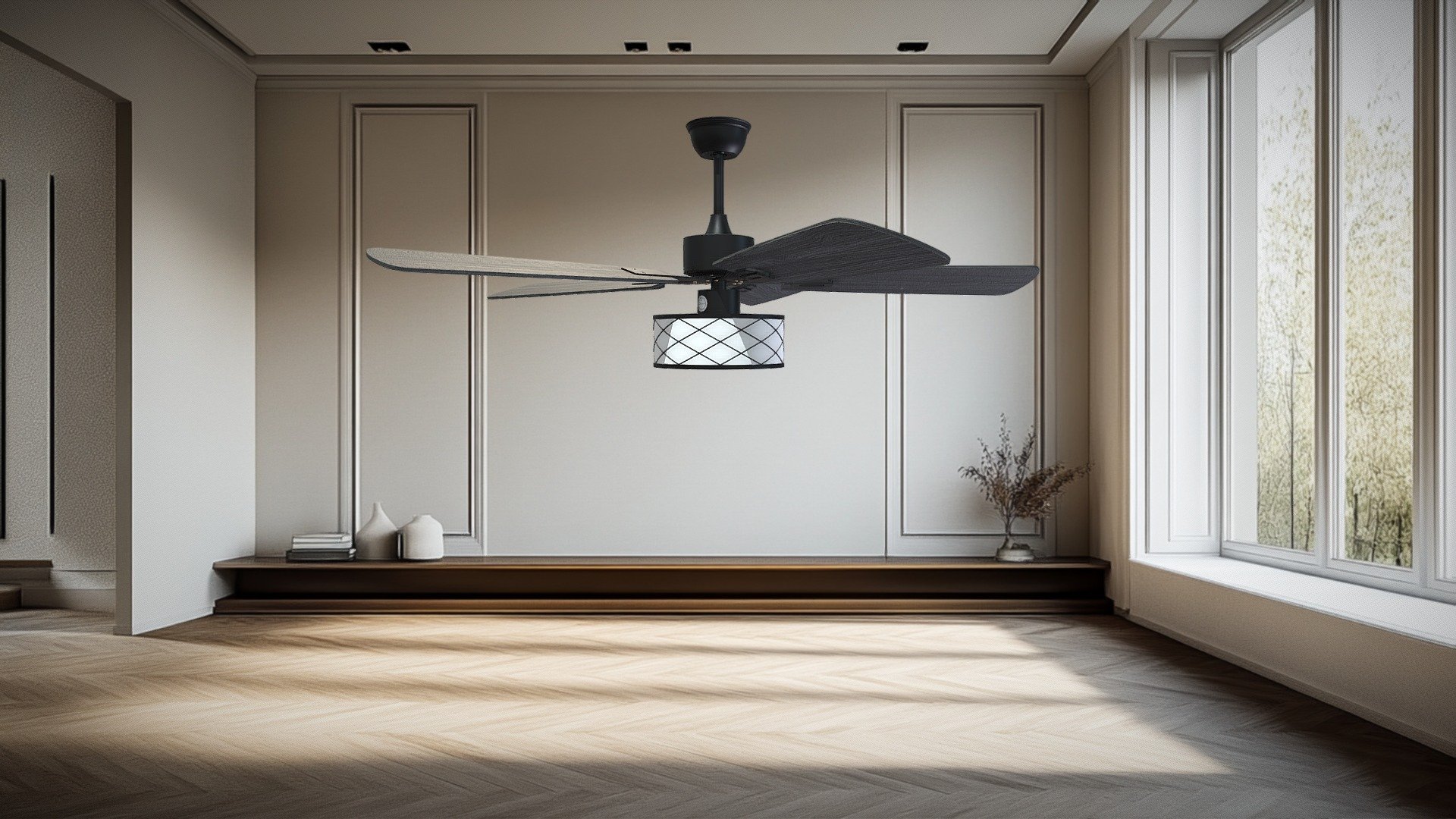 Ceiling Fan with Light - 3D model by SEAP VR (@seapvisualization ...
