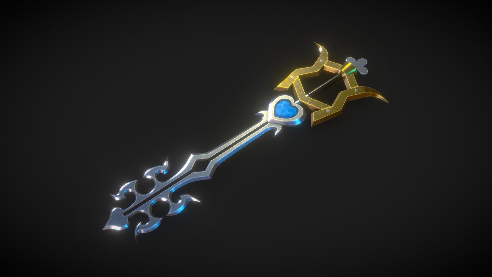 Key Sword - Buy Royalty Free 3D model by efrenfreeze [4f02203 ...