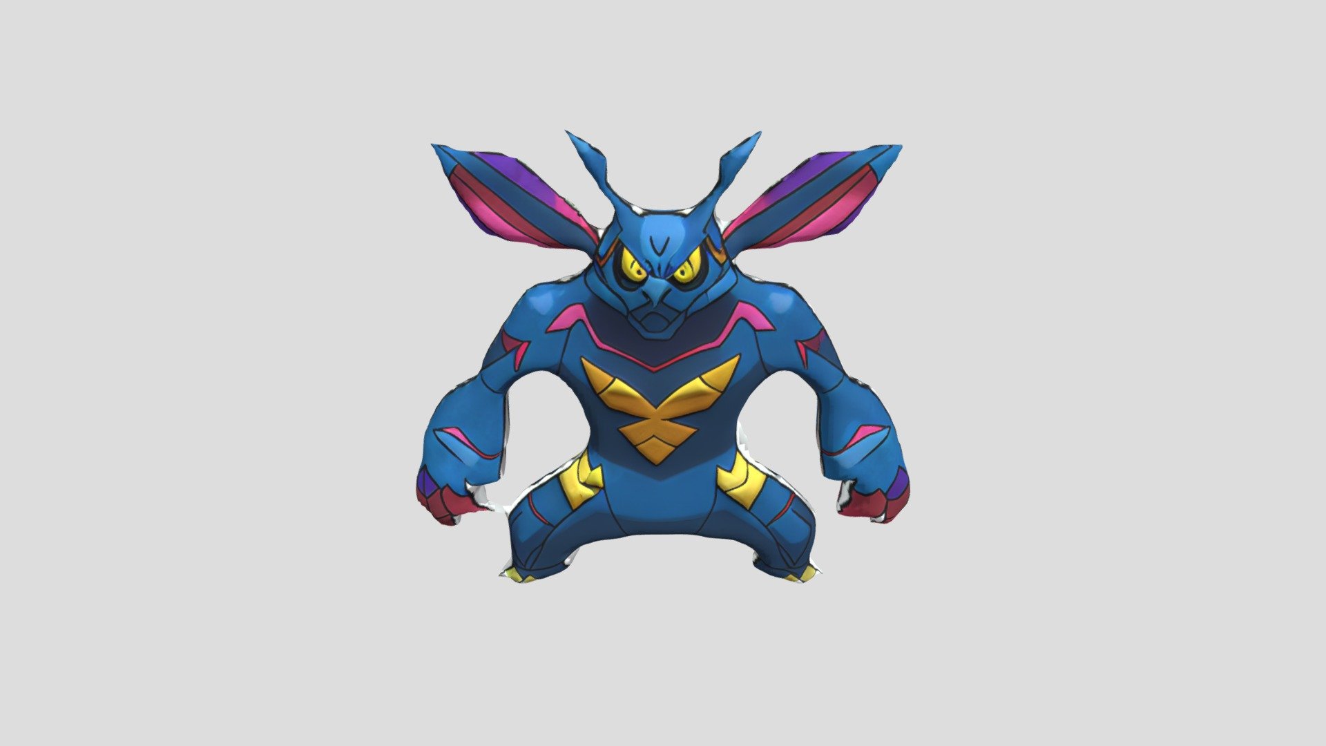 Pokemon Goal 145 - Download Free 3D model by klrxyz [4f051ed] - Sketchfab