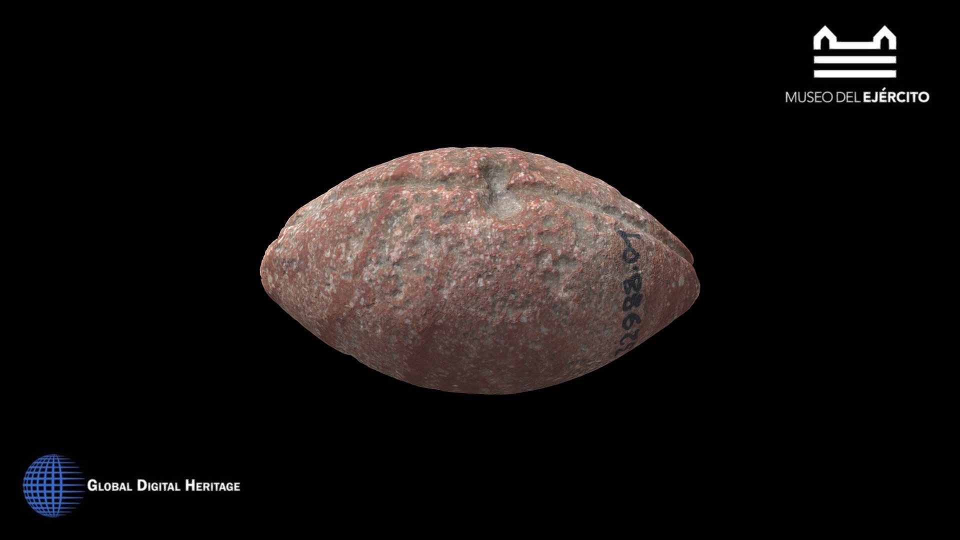 Roman sling projectile - Download Free 3D model by Global Digital ...