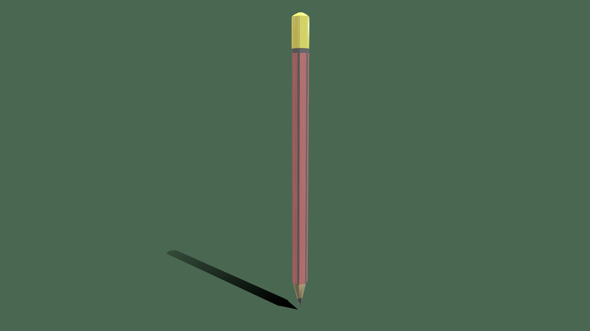 Pencil - 3D model by Fluffytango [4f090e9] - Sketchfab
