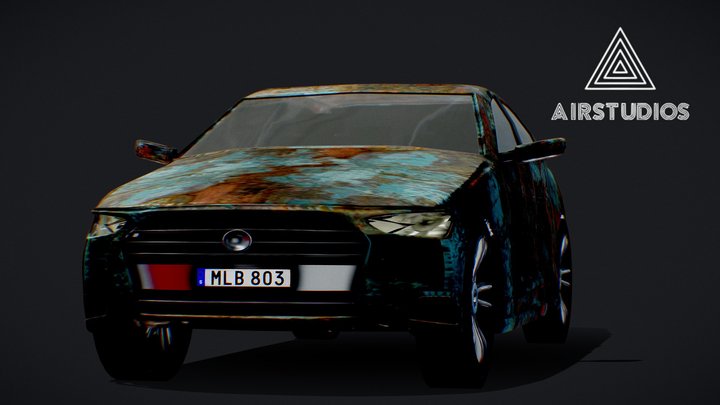 Rust-car 3D models - Sketchfab